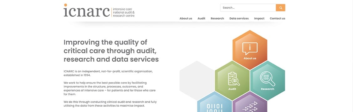 New website for the Intensive Care National Audit & Research Centre ...